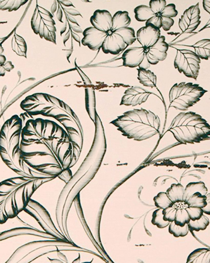 Black Floral Artwork – Steven Shell